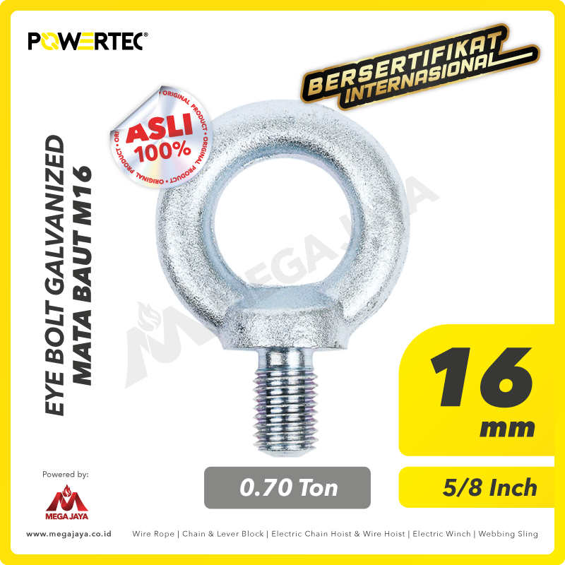 Cari Eye Bolt m16 Terbaik Dengan Garansi Panjang? Cuma Di Megajaya!
