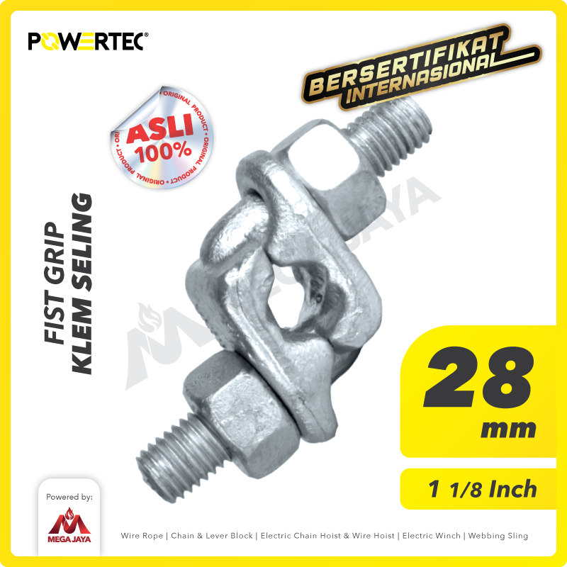 Dapatkan Produk Fist Grip Merek Powertec 28Milimeter - 1 1/8" Harga ...