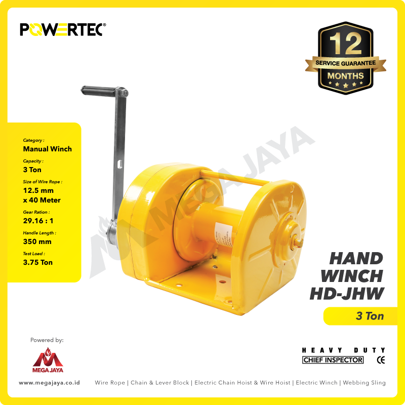 Klik Segera dan Dapatkan Promo Harga Hand Winch 3 Ton di Sini!