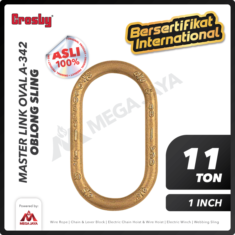 Dapatkan Produk Master Link Crosby USA A-342 1" Harga Terjangkau