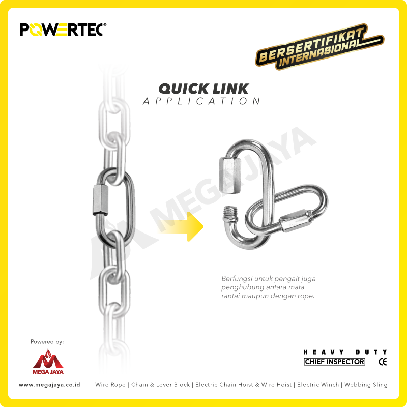 Sedia Quick Links Asli dengan Semua Tipe Dengan Harga Terjangkau!