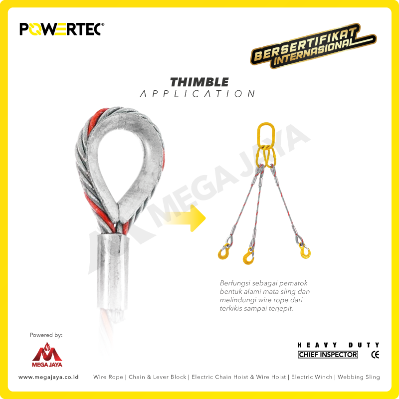 Dapatkan Produk Thimble Powertec G-414 (HD) 10Milimeter - 3/8" Harga Terjangkau