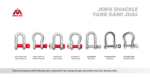 Panduan Memahami Jenis Shackle, Ukuran & Fungsi Shackle