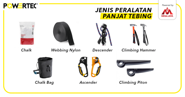 Simak! 15 Jenis Alat Panjat Tebing Yang Paling Penting & Dibutuhkan Simak! 15 Jenis Alat Panjat Tebing Yang Paling Penting & Dibutuhkan