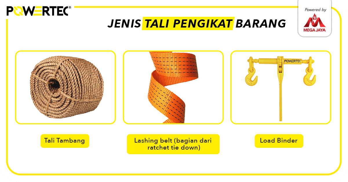 Kendaraan yang Membutuhkan Tali Pengikat Barang sebagai Pengaman