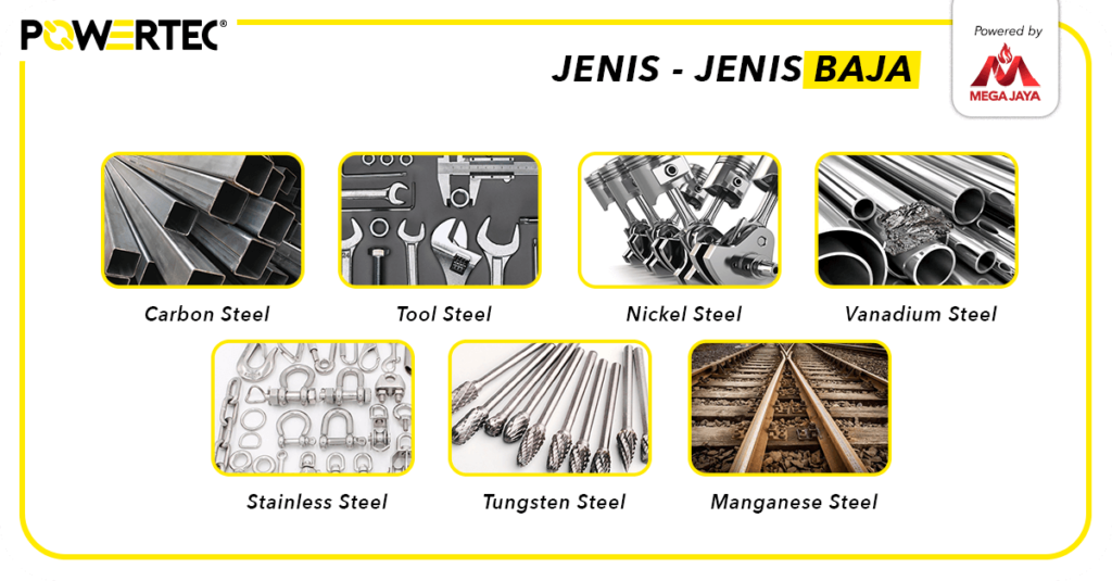 14 Jenis-Jenis Baja Yang Banyak Digunakan Di Industri