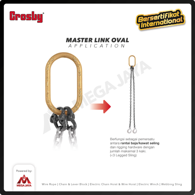 Lihat di Sini! Semua Tipe Masterlink Rigging Dengan Harga Termurah