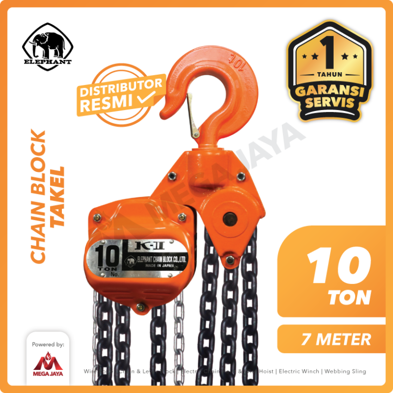Daftar Harga Chain Block Elephant 3 Ton & 5 Ton Promo Menarik