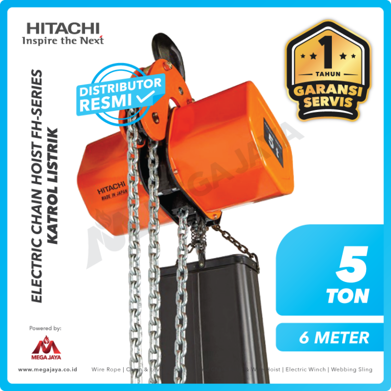 Jual Chain Hoist Hitachi Original, Produk Berkualitas Harga Kompetitif