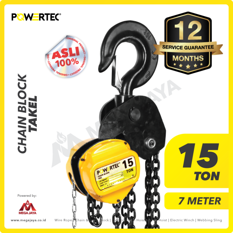 Dapatkan Harga Chain Block 3 Ton Kondo Termurah Hanya di Mega Jaya