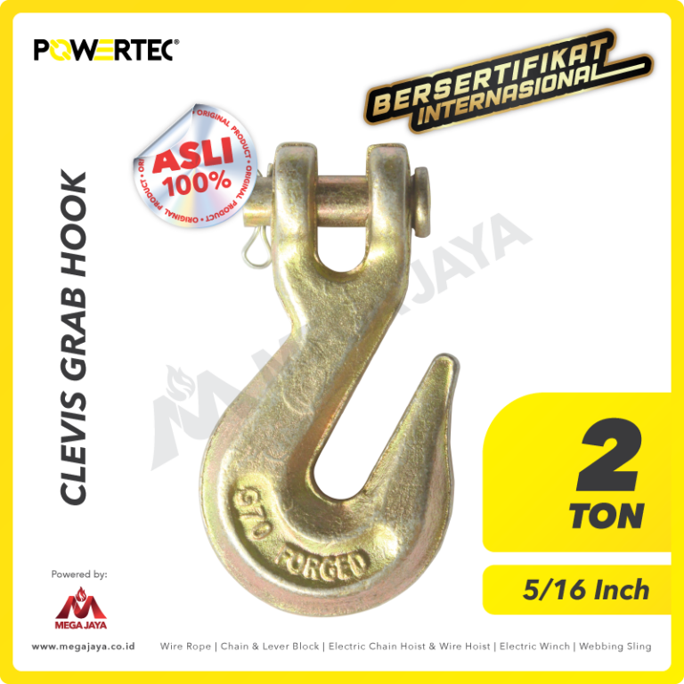 Jual Lifting Hook Kuat dengan Beragam Kapasitas - Mega Jaya