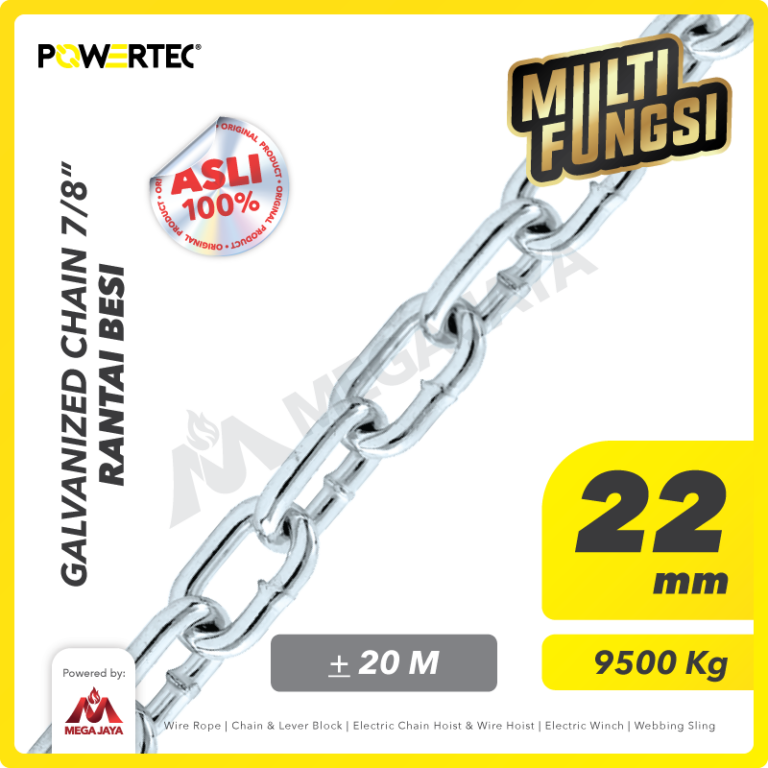 Rantai Besi Berkualitas Tinggi, Harga Terbaik Hanya di Mega Jaya
