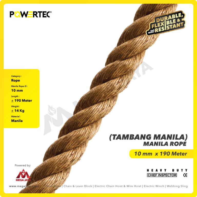 Cek Disini Toko Jual Tali Manila Rope Beragam Ukuran & Termurah