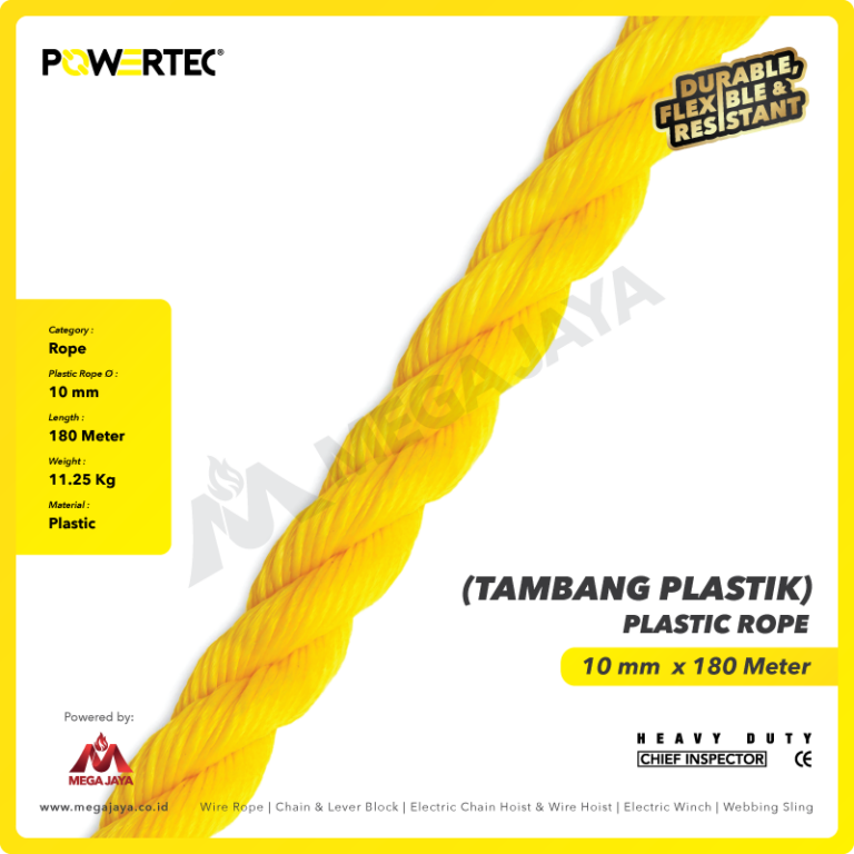Jual Tali Tambang Plastik & Jual Plastic Rope Termurah hanya di Megajaya