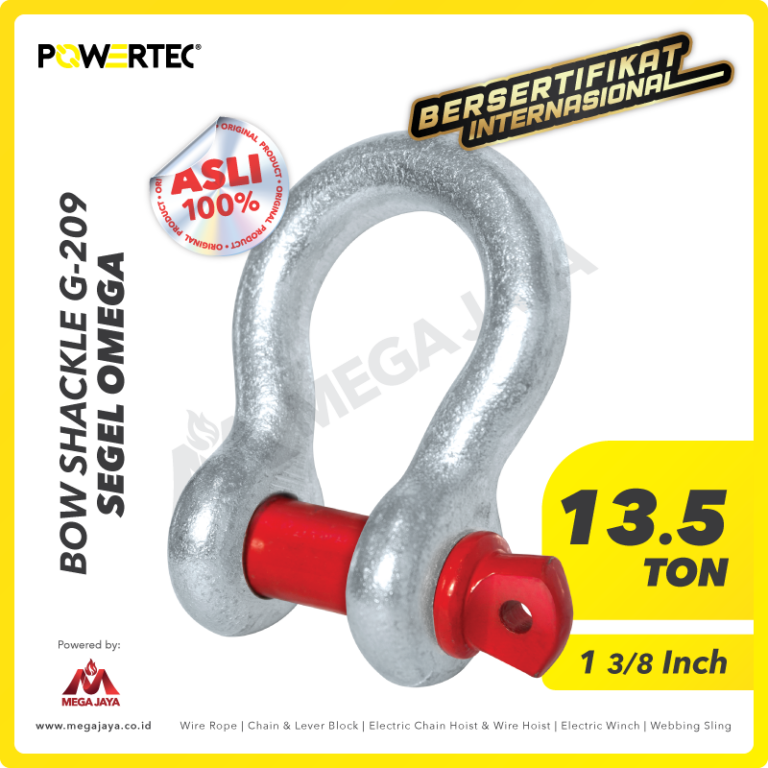 Mega Jaya Distributor Jual Shackle Omega / D Ukuran Beragam