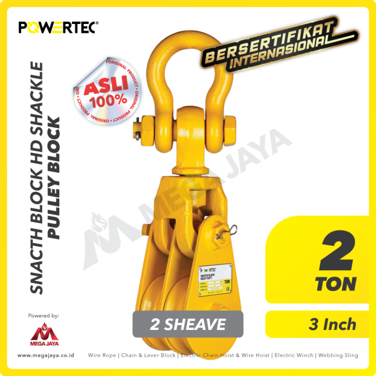 Dapatkan Produk Snatch Block Kondo Triple Sheave with Eye 7" Harga ...
