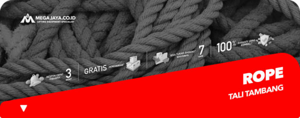 Cek Disini Toko Jual Tali Manila Rope Beragam Ukuran & Termurah