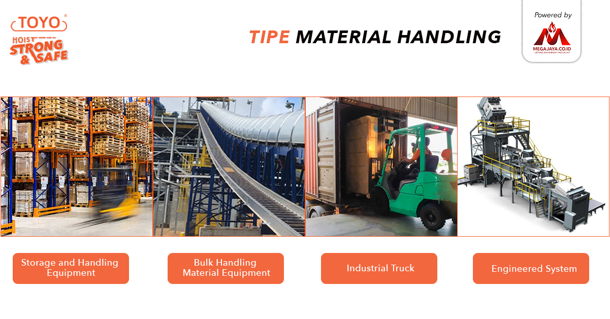 Material Handling 101: Prinsip Kerja, Tipe, dan Benefit