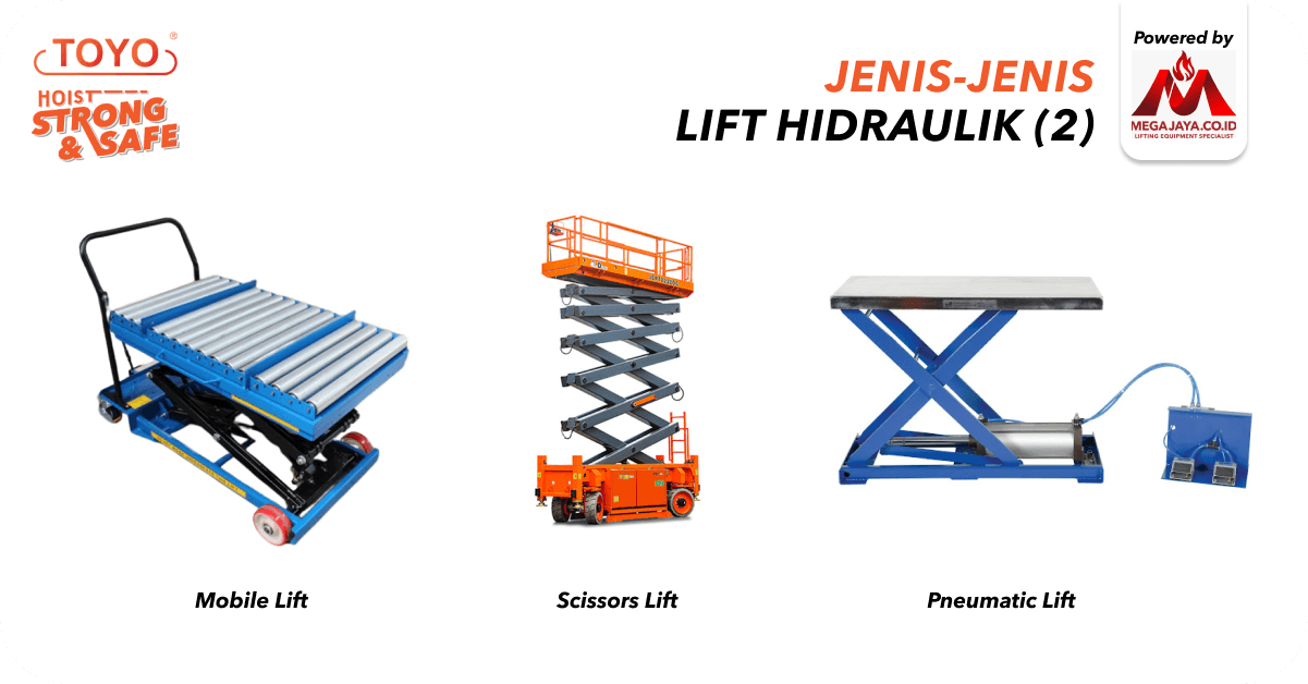 Lift Hidrolik: Kenali Fungsi, Cara Kerja & Jenisnya
