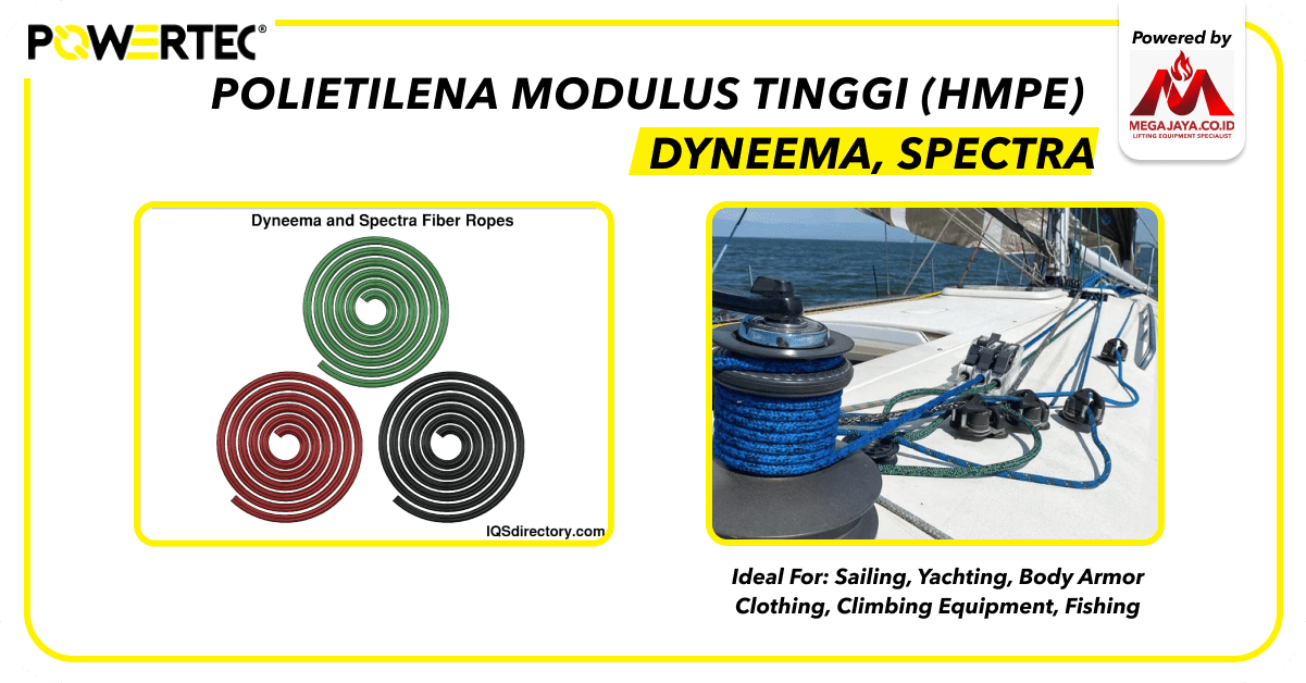 Jenis-jenis tali yang kuat berdasarkan Jenis Serat Fiber (Part 2)