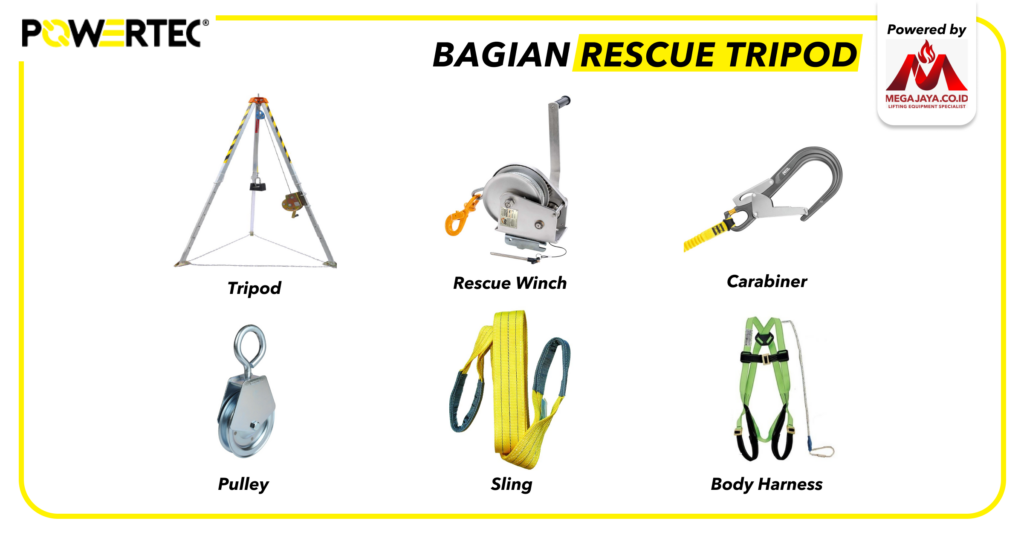 Apa itu Rescue Tripod? Fungsi, Fitur, Cara Kerja