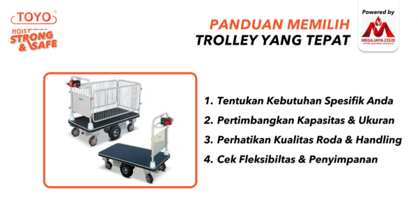 Trolley Barang: Penjelasan Lengkap Serta Jenisnya