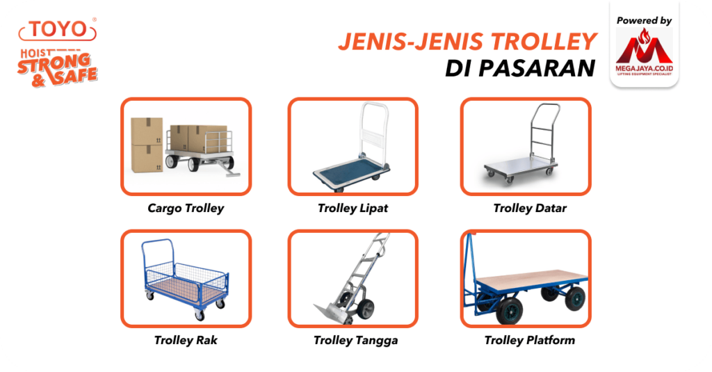 Trolley Barang: Penjelasan Lengkap Serta Jenisnya