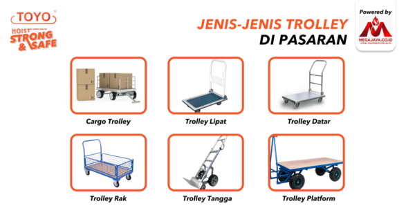 Trolley Barang: Penjelasan Lengkap Serta Jenisnya