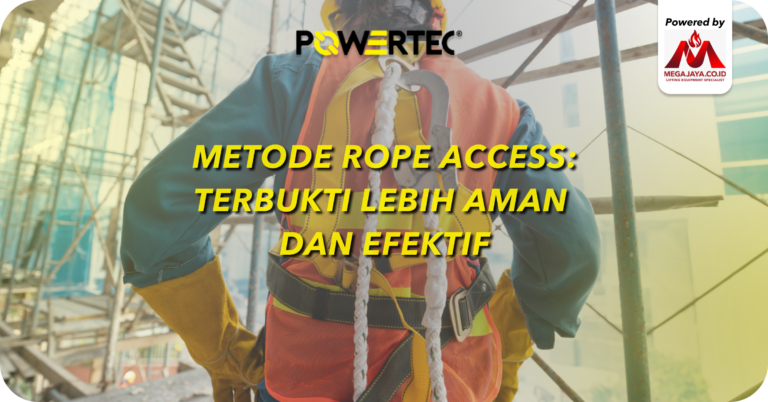 Metode Rope Access: Terbukti Lebih Aman dan Efektif - Mega Jaya