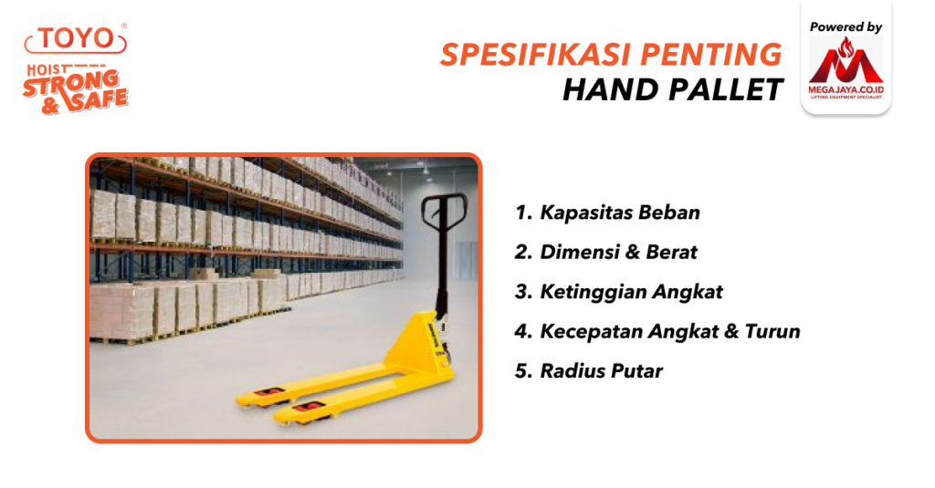 Panduan Lengkap Hand Pallet; Jenis, Penggunaan dan Perawatan